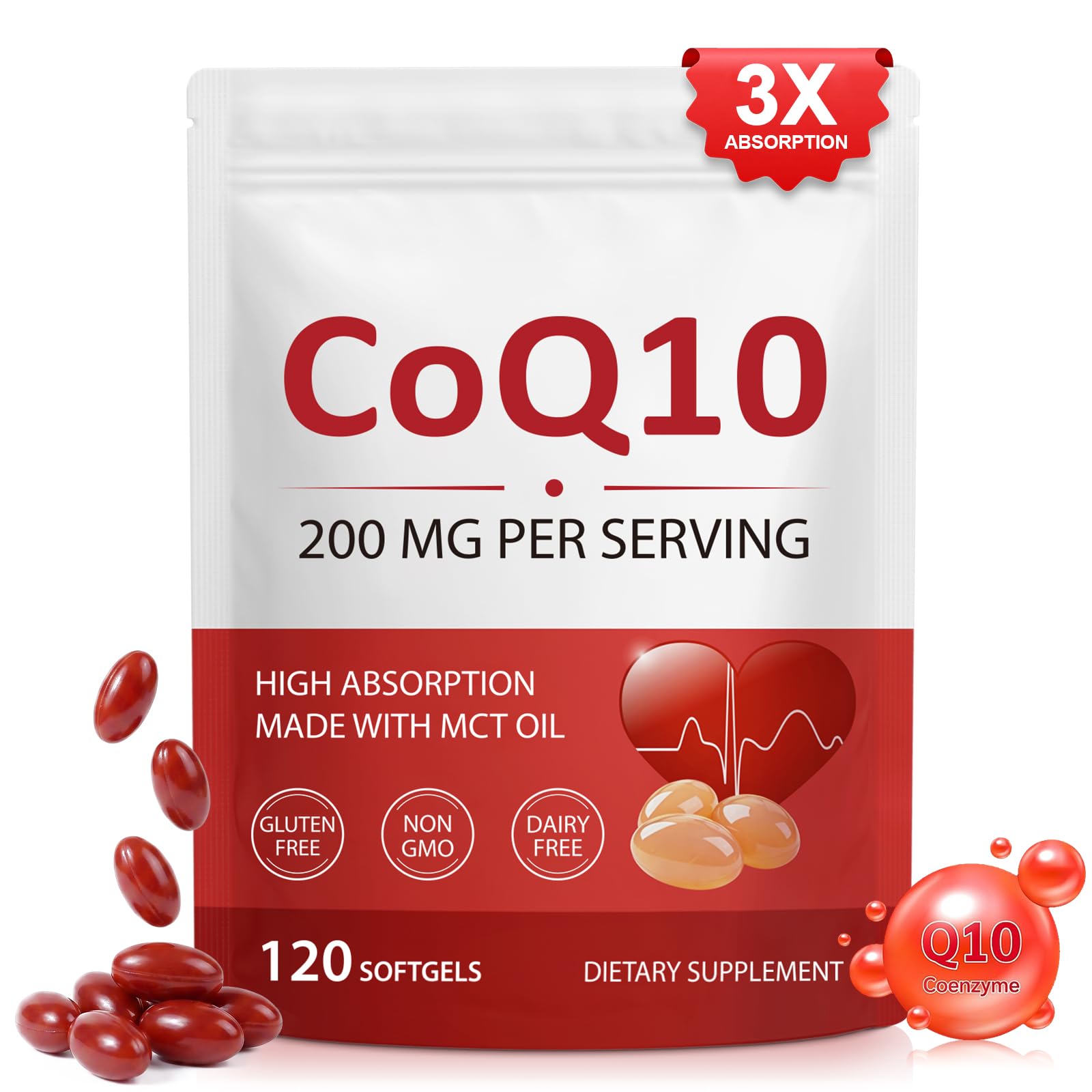 J&H CoQ10 200 mg softgels