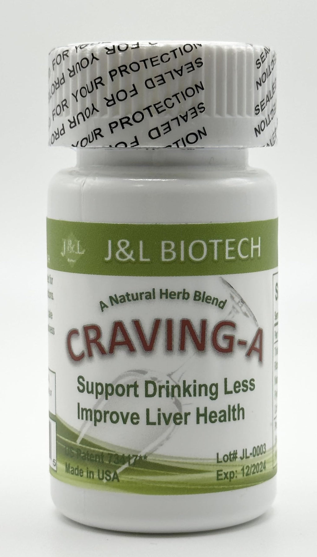J&L capsules for healthier drinking habits