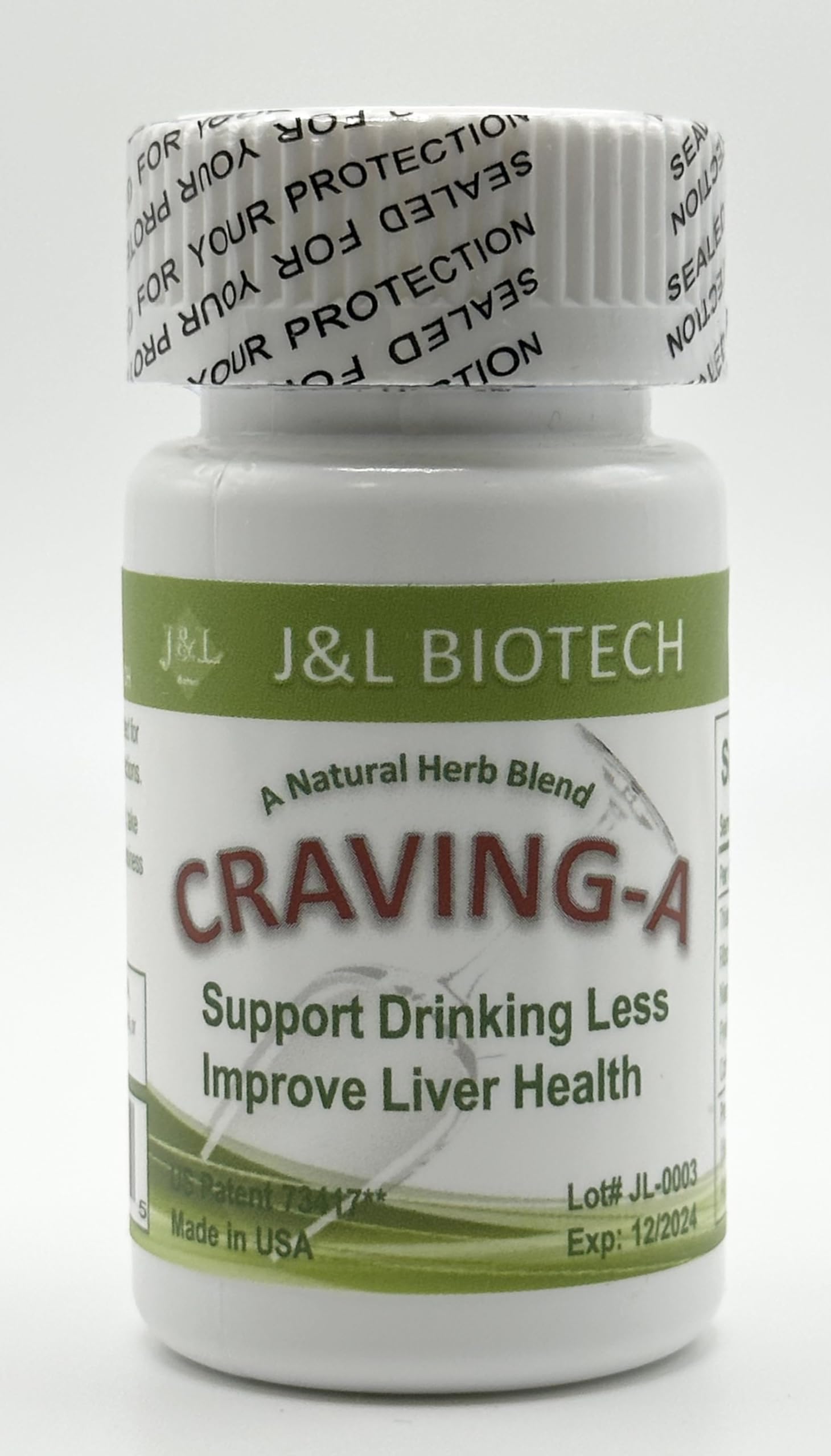 J&L capsules for healthier drinking habits