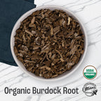 J Mac Botanicals burdock root infusion