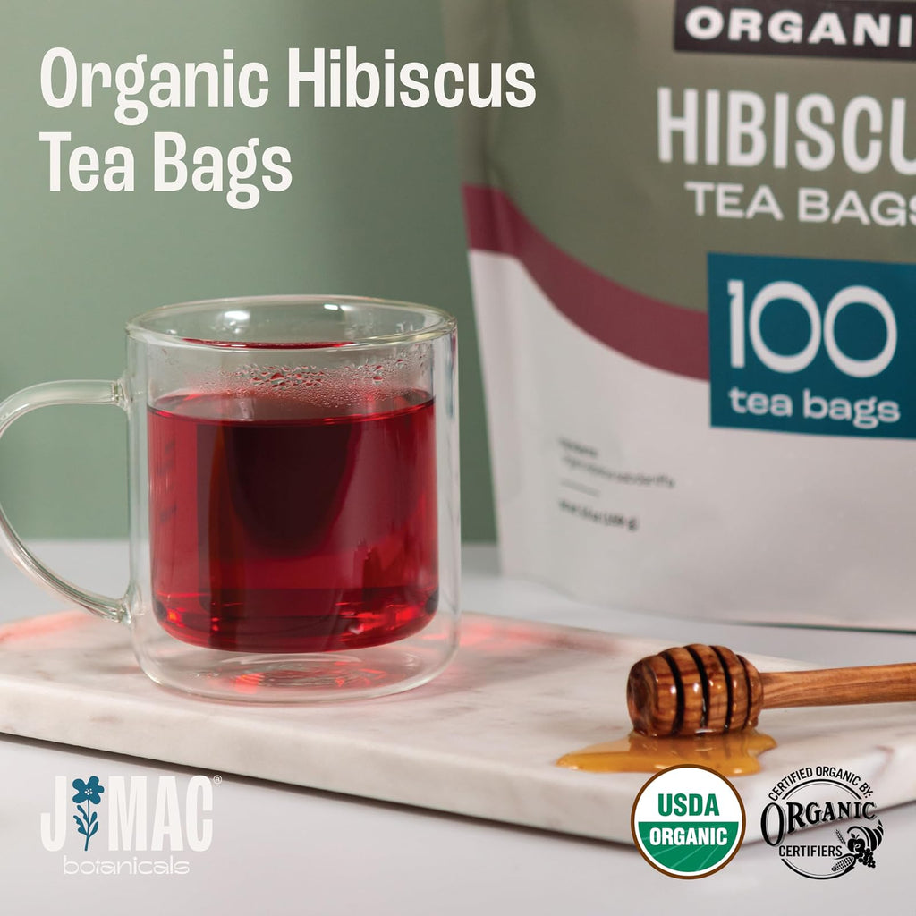 J Mac Botanicals hibiscus infusion
