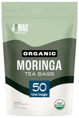 J Mac Botanicals Moringa tea bags