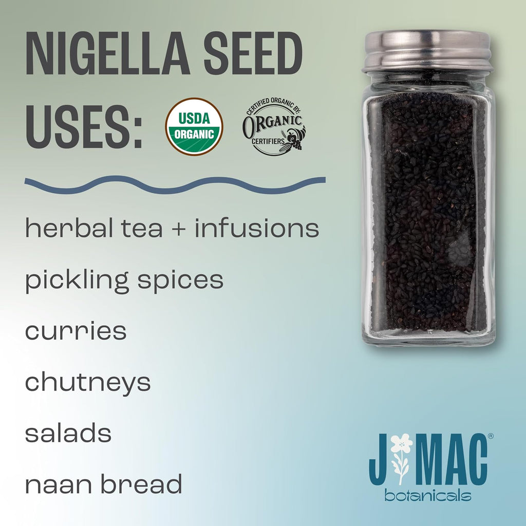J Mac Botanicals nigella sativa