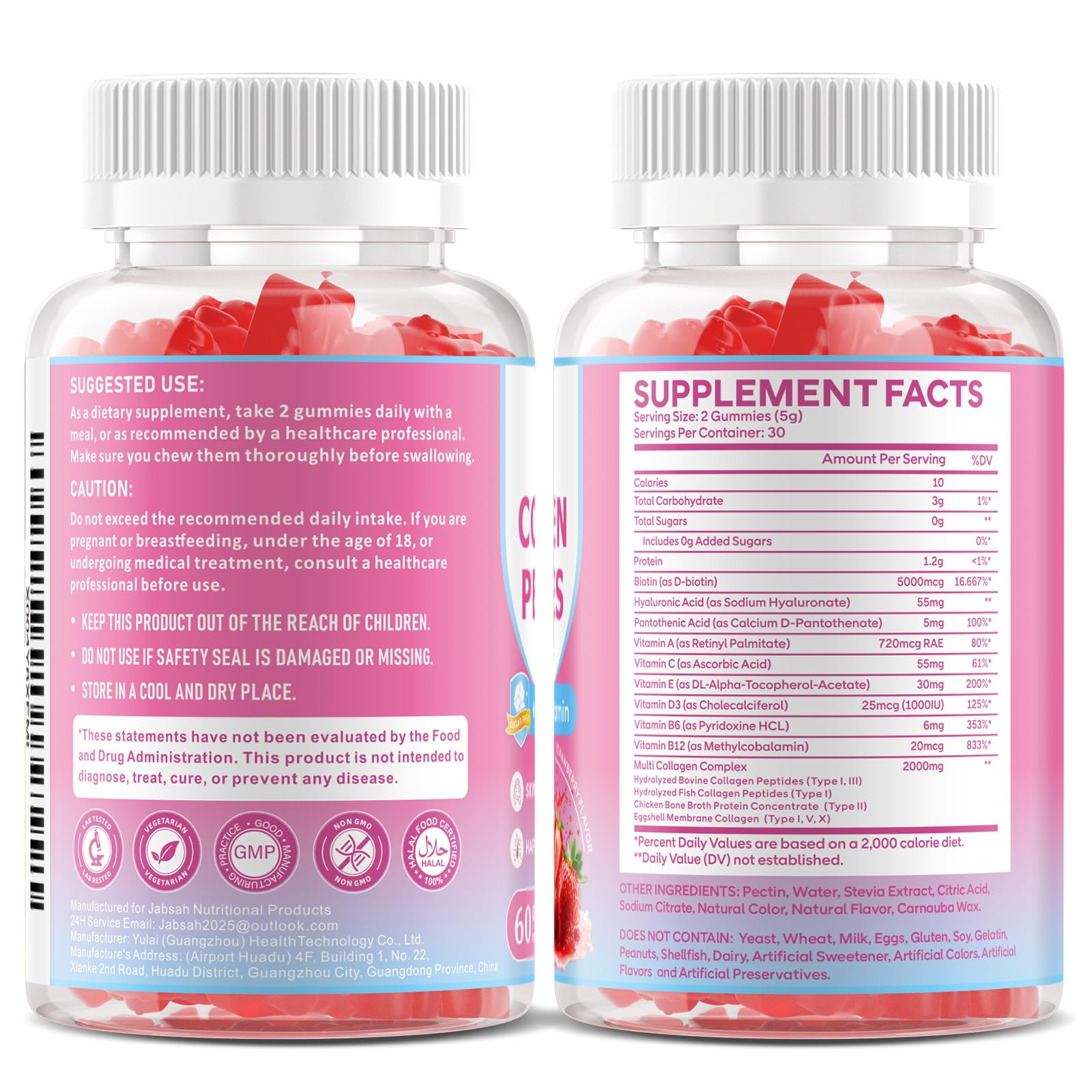 Jabsah collagen for youthful skin