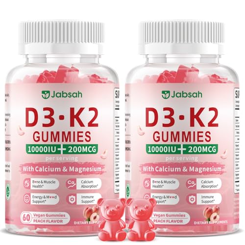 Jabsah Vitamin D3 K2 gummies benefits