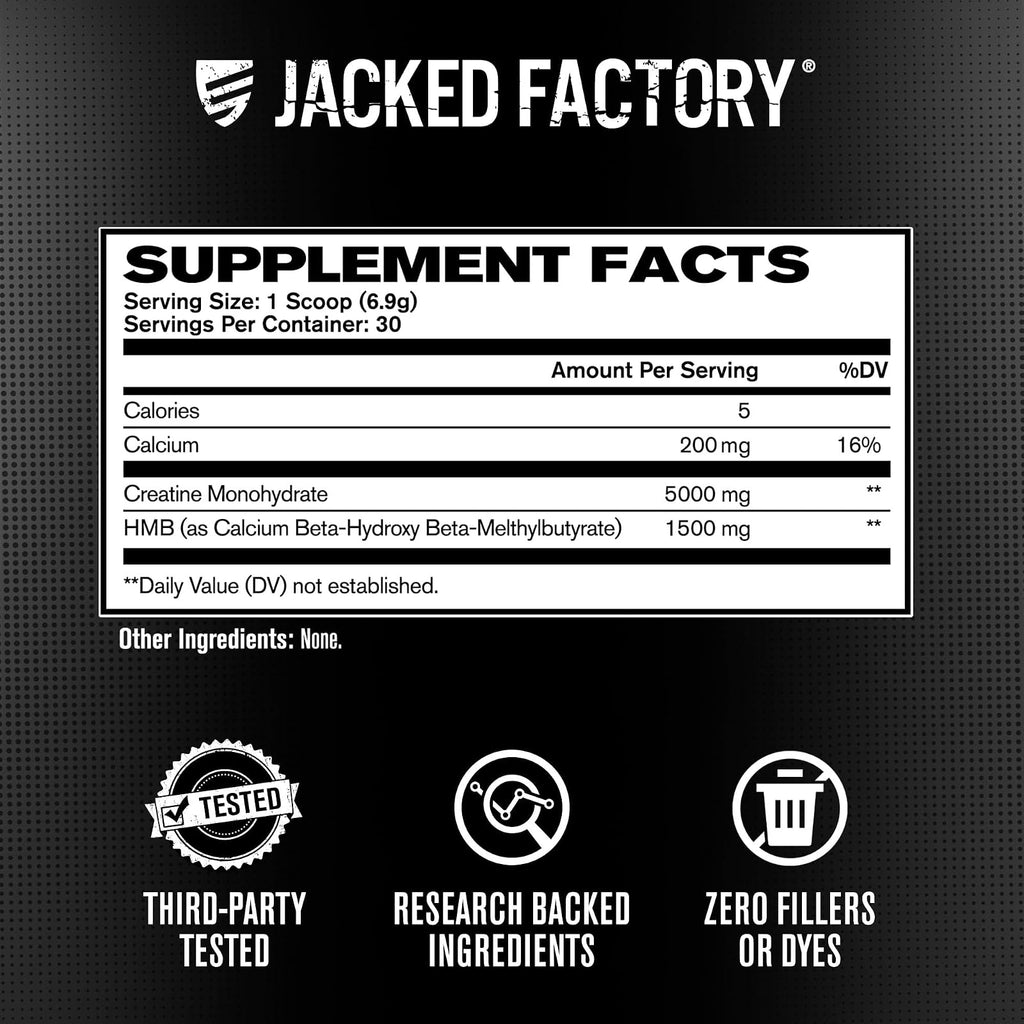Jacked Factory creatine for energy boost