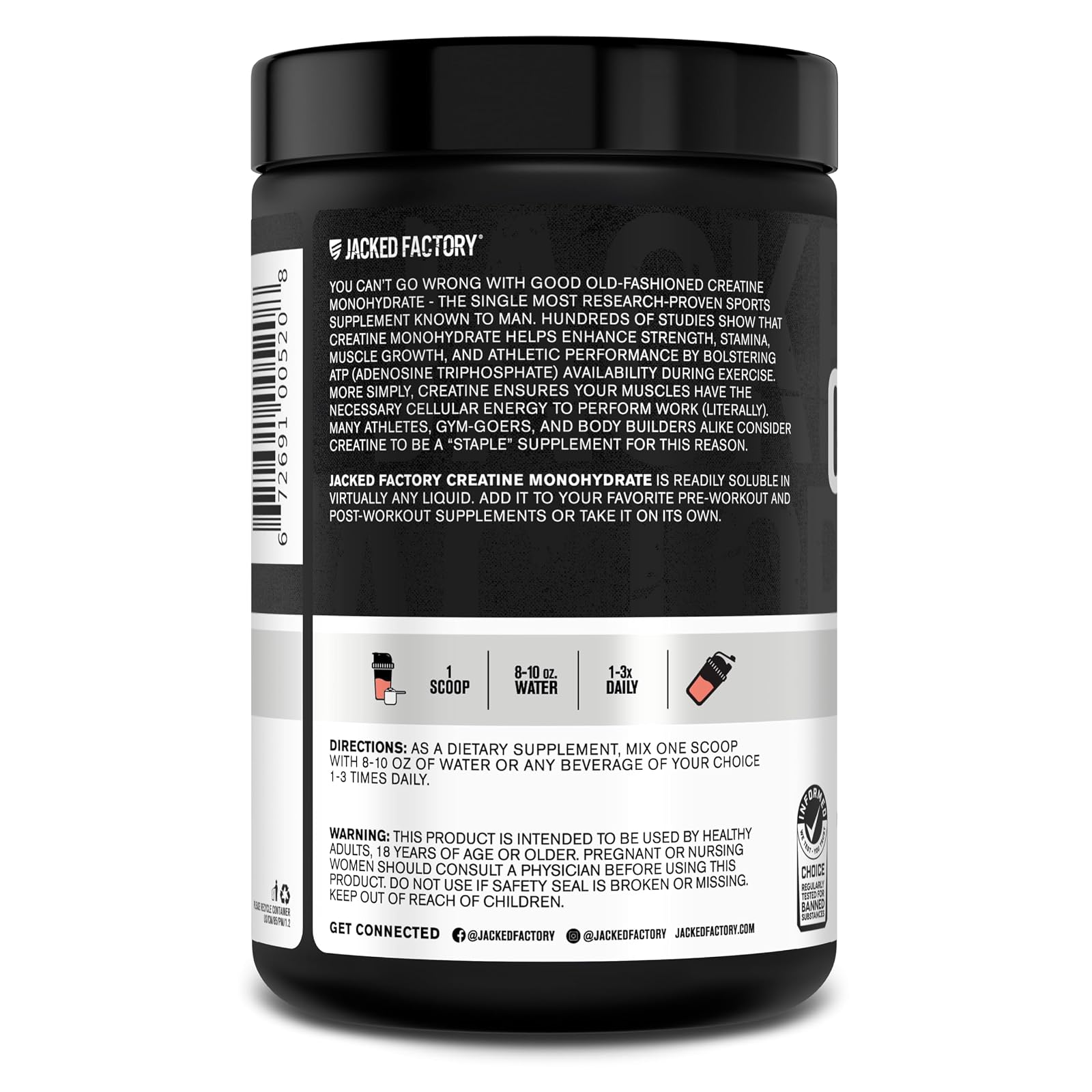 Jacked Factory creatine for fitness enthusiasts