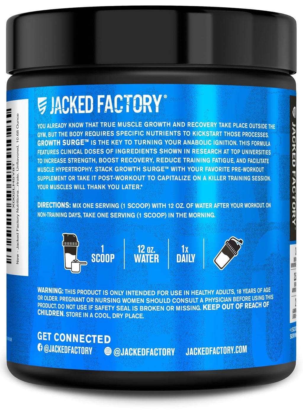 Jacked Factory creatine for recovery