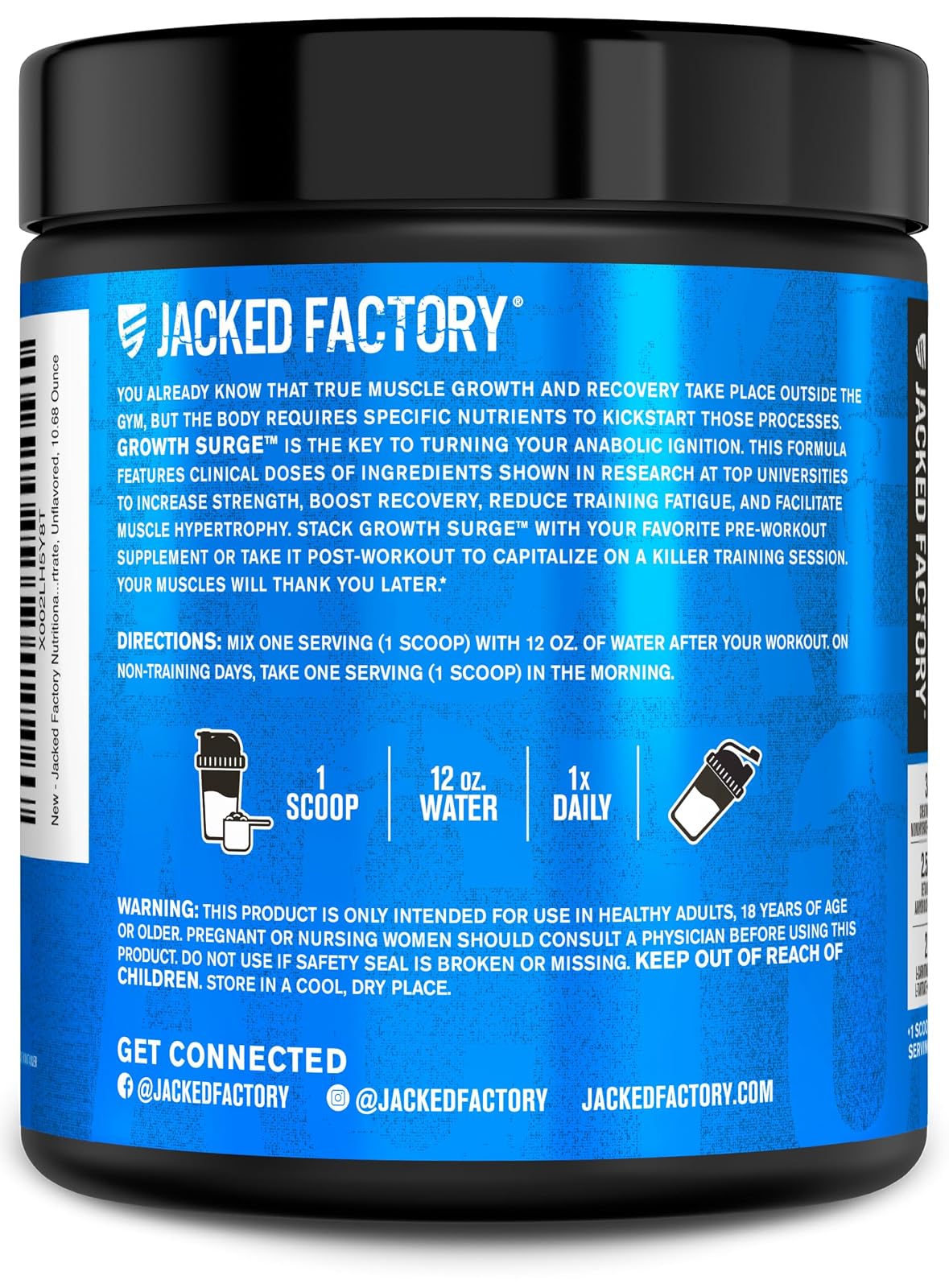 Jacked Factory creatine for recovery
