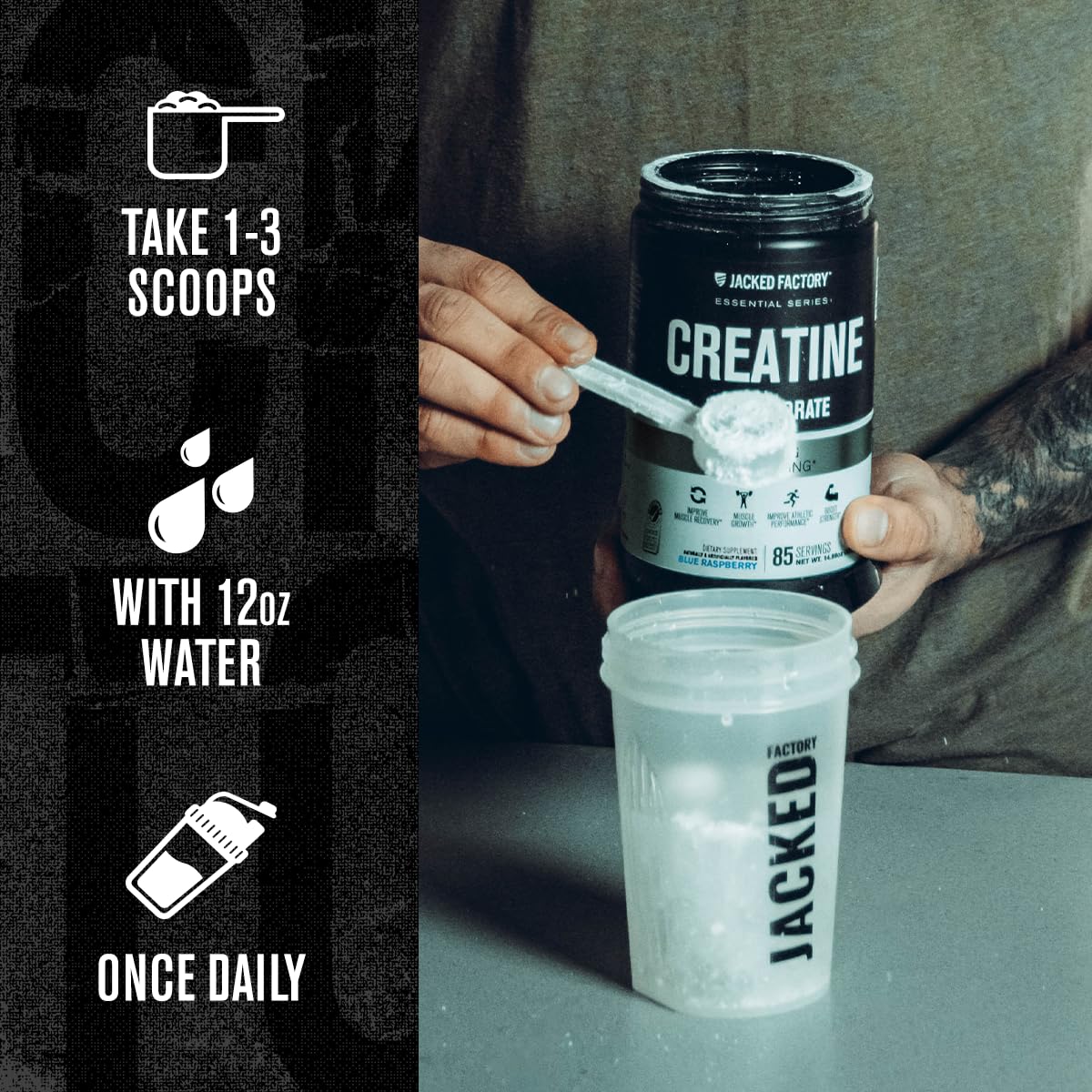 Jacked Factory creatine for strength training