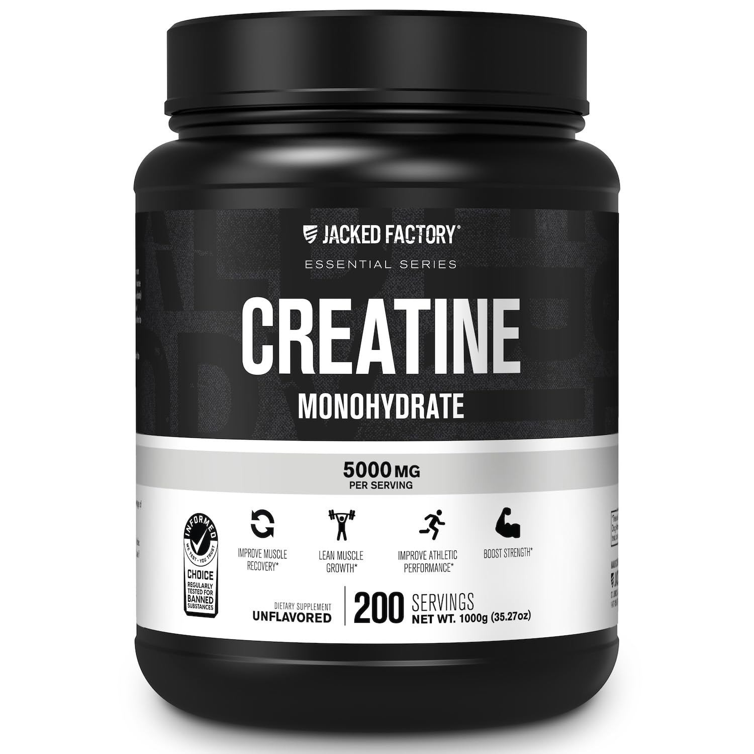 Jacked Factory creatine monohydrate powder