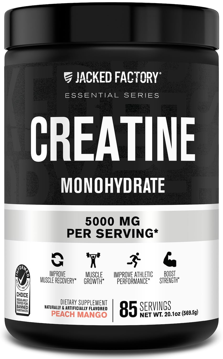 Jacked Factory creatine monohydrate powder