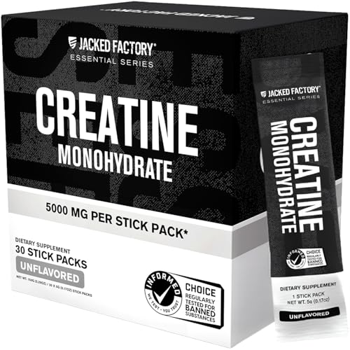 Jacked Factory creatine stick packs