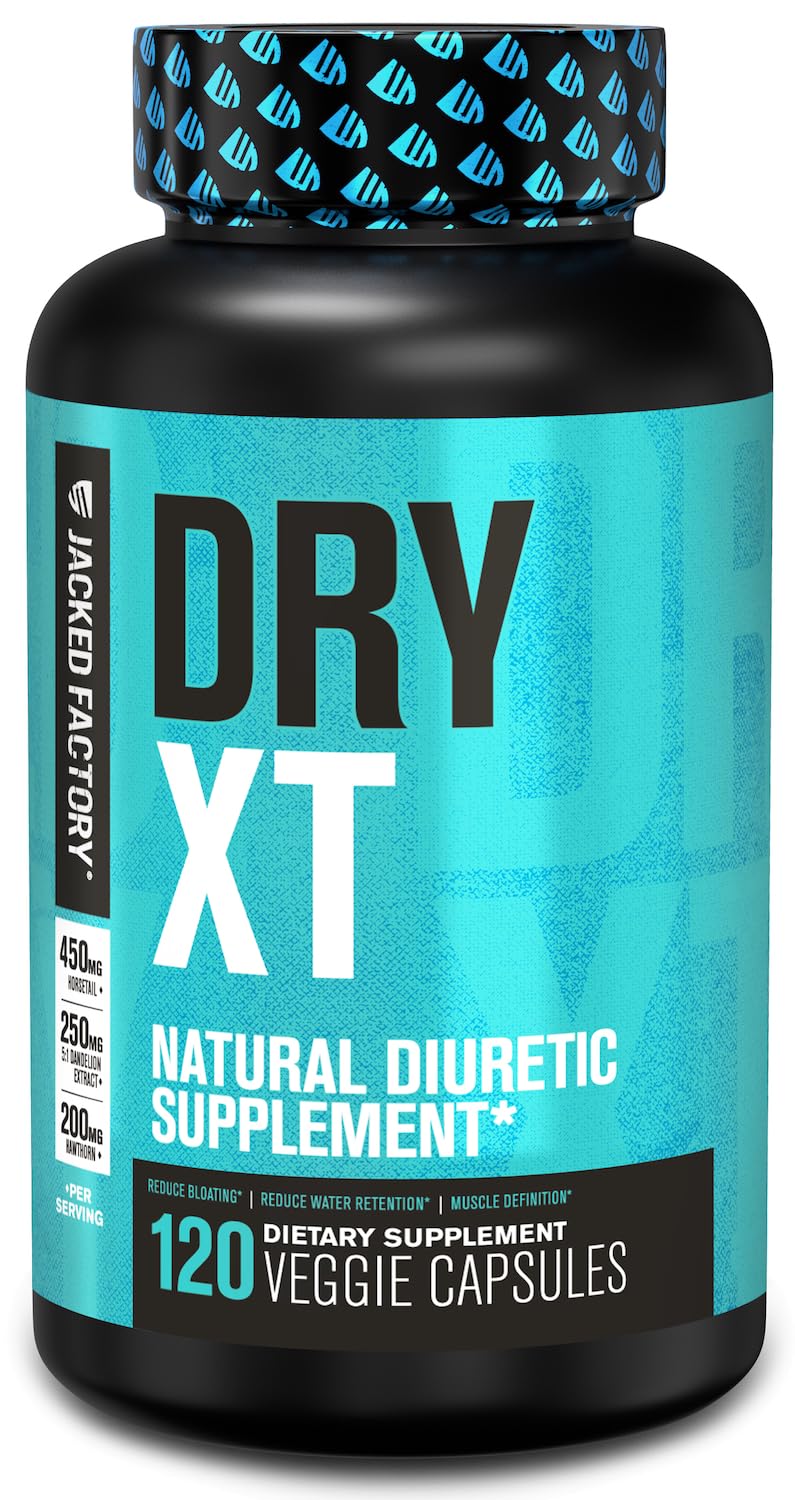 Jacked Factory Dry-XT diuretic capsules