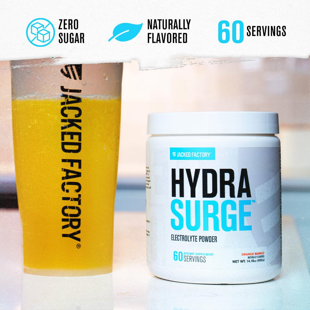 Jacked Factory electrolyte powder for sports performance