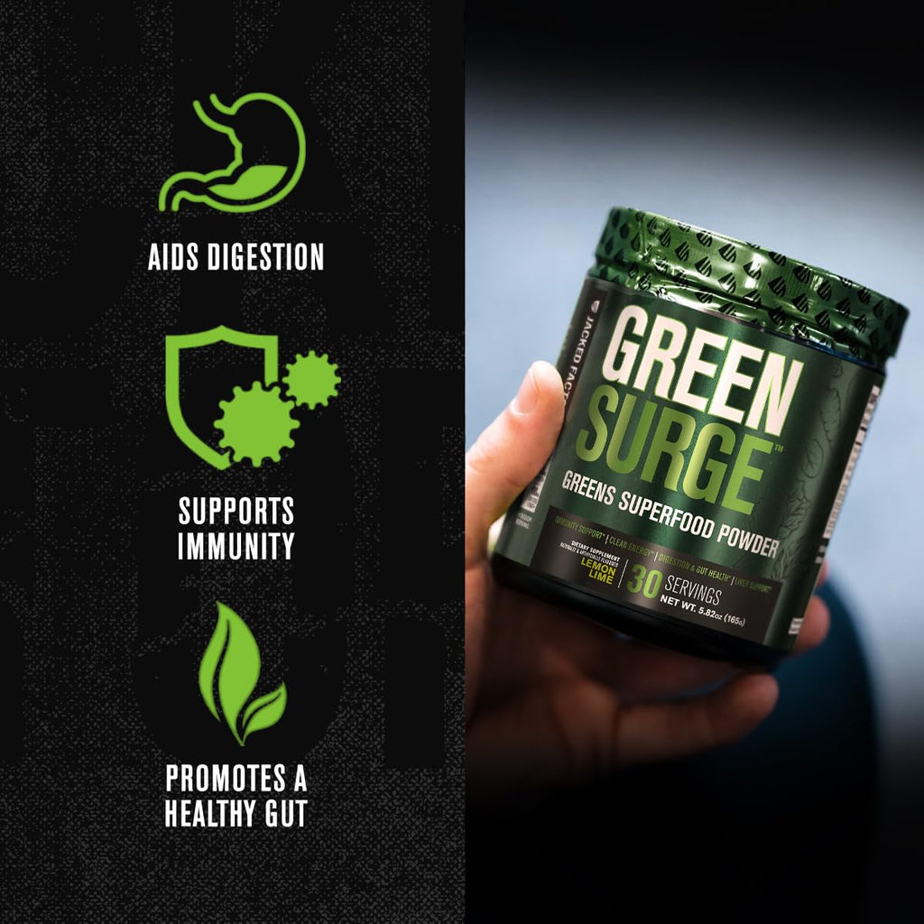 Jacked Factory Green Surge health benefits