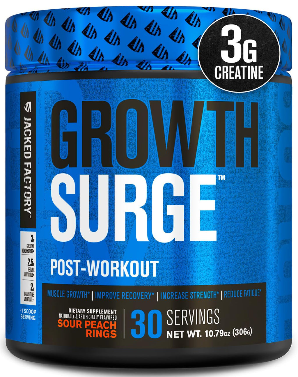 Jacked Factory Growth Surge creatine supplement