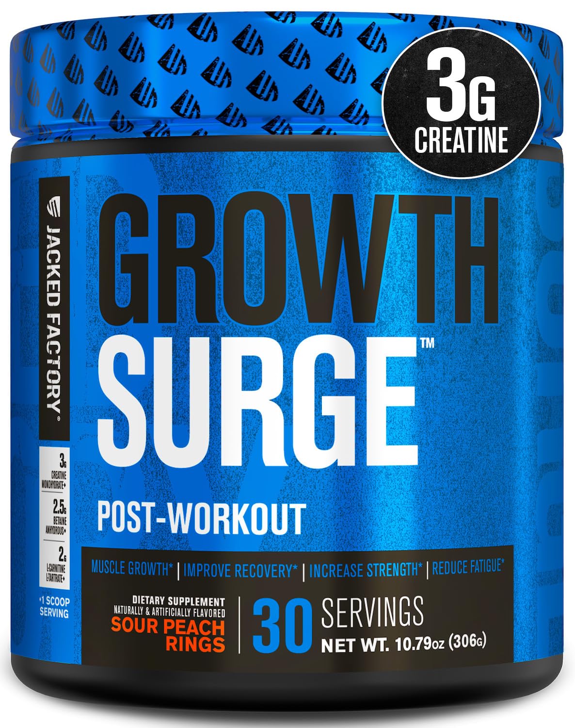 Jacked Factory Growth Surge creatine supplement