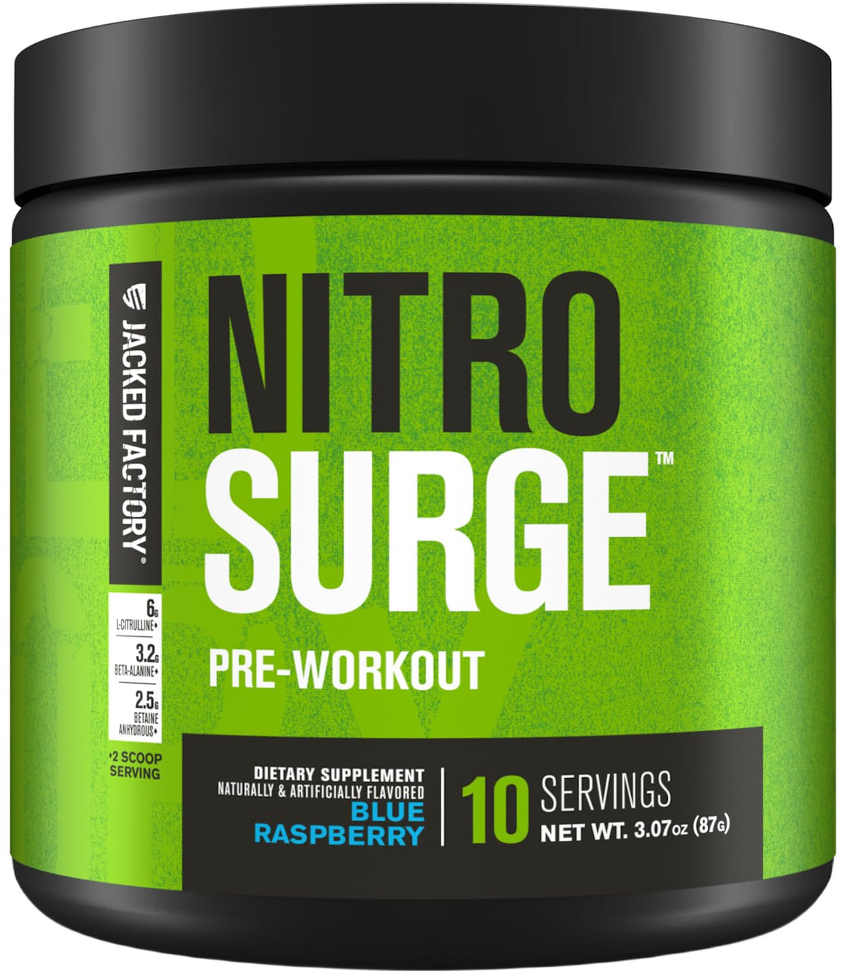 Jacked Factory NITROSURGE pre workout powder