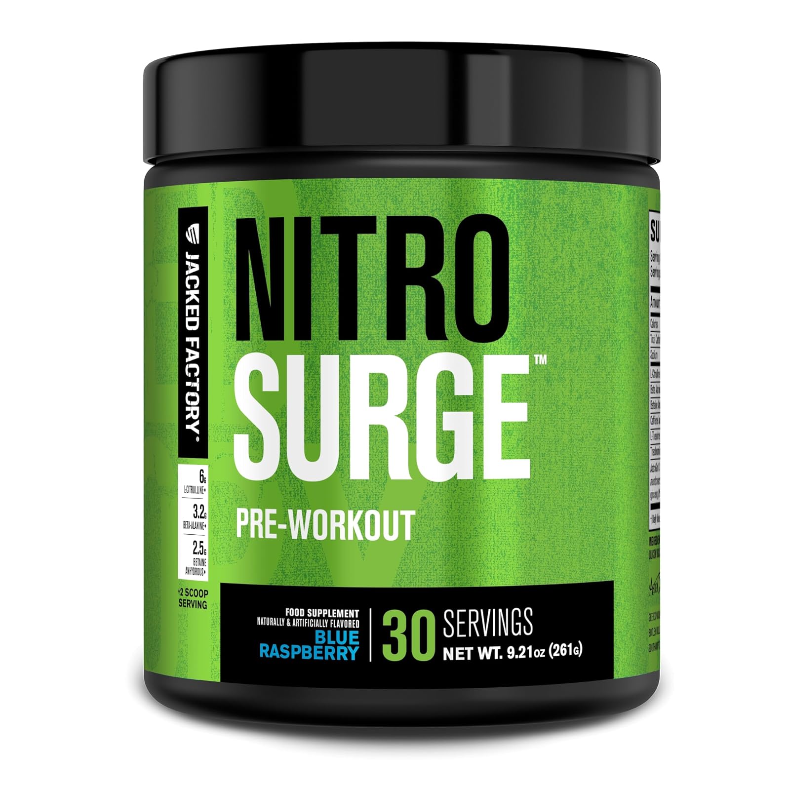 Jacked Factory pre-workout energy boost