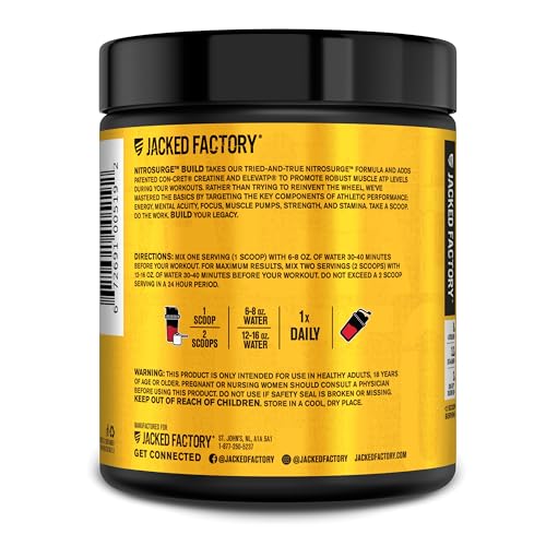 Jacked Factory pre workout for endurance