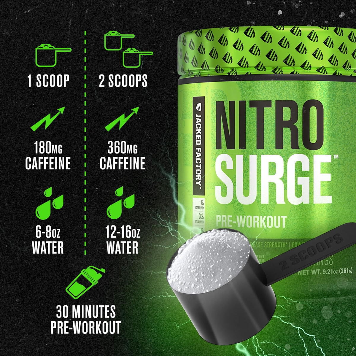 Jacked Factory pre workout for focus and endurance