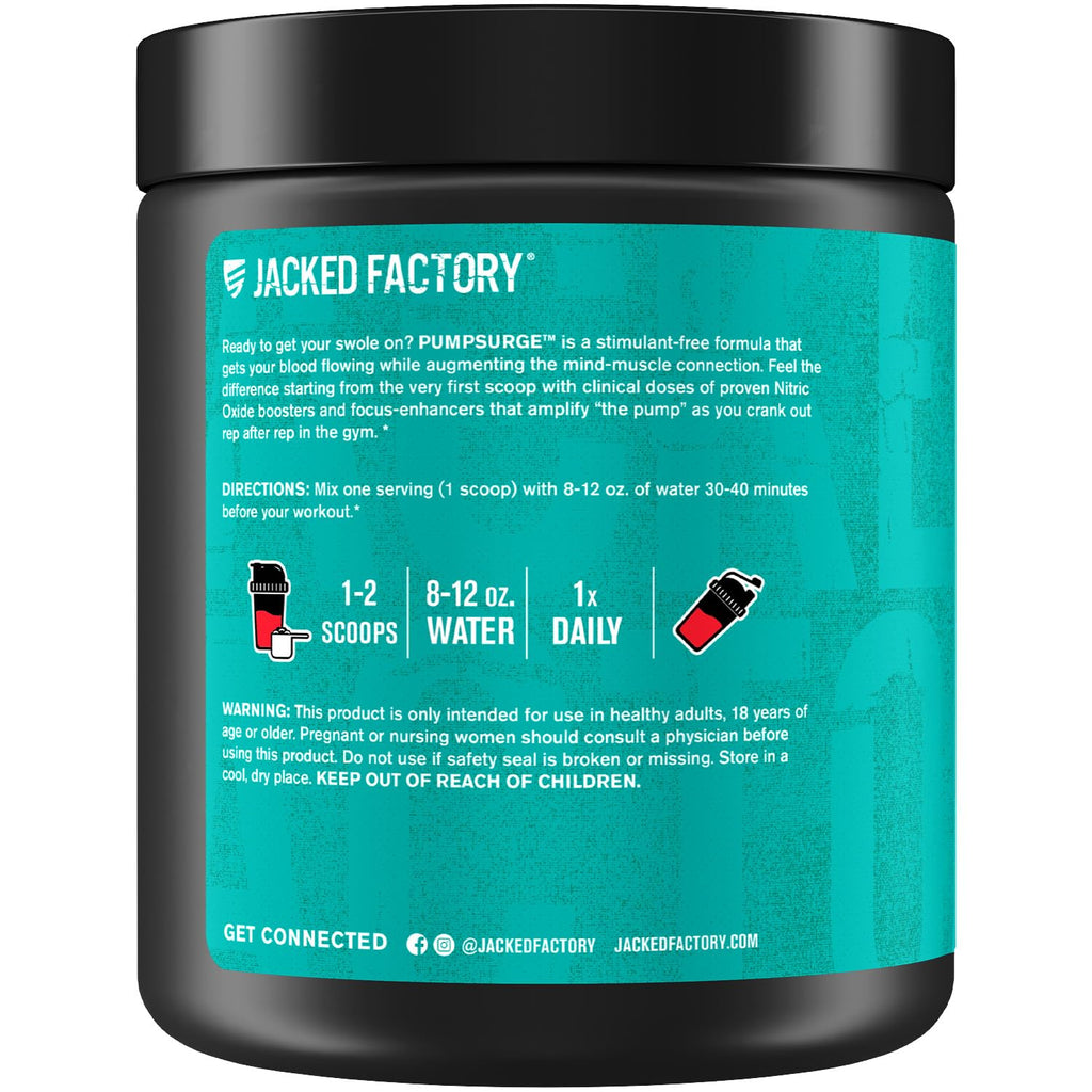 Jacked Factory Pumpsurge 30 servings