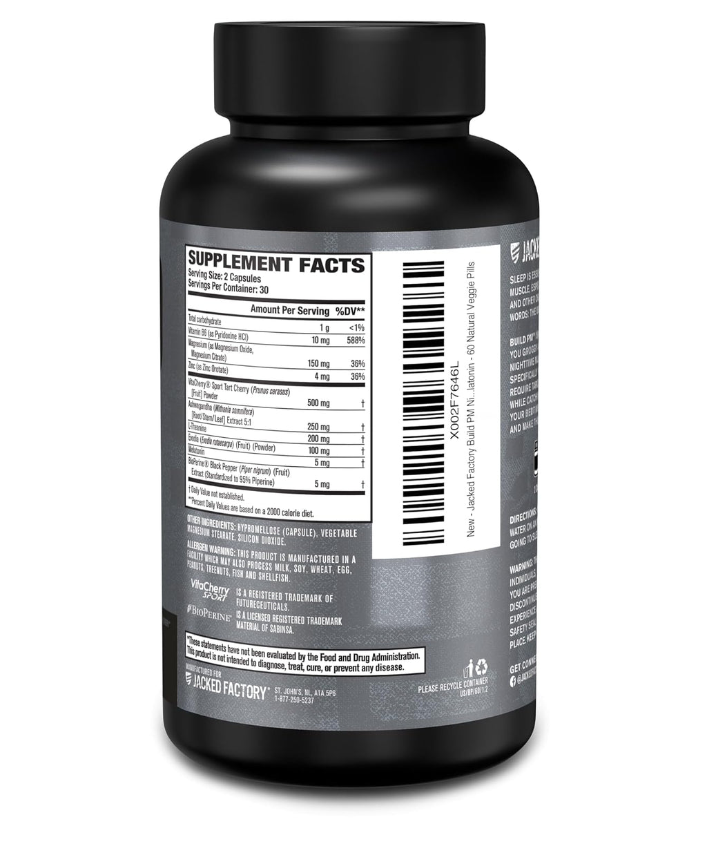 Jacked Factory sleep support supplements