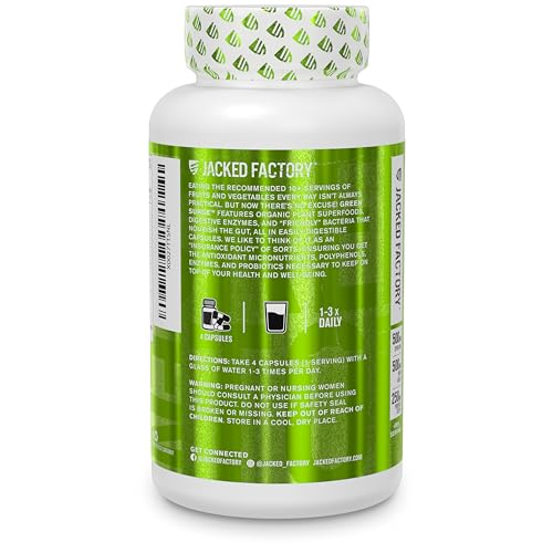 Jacked Factory spirulina health benefits
