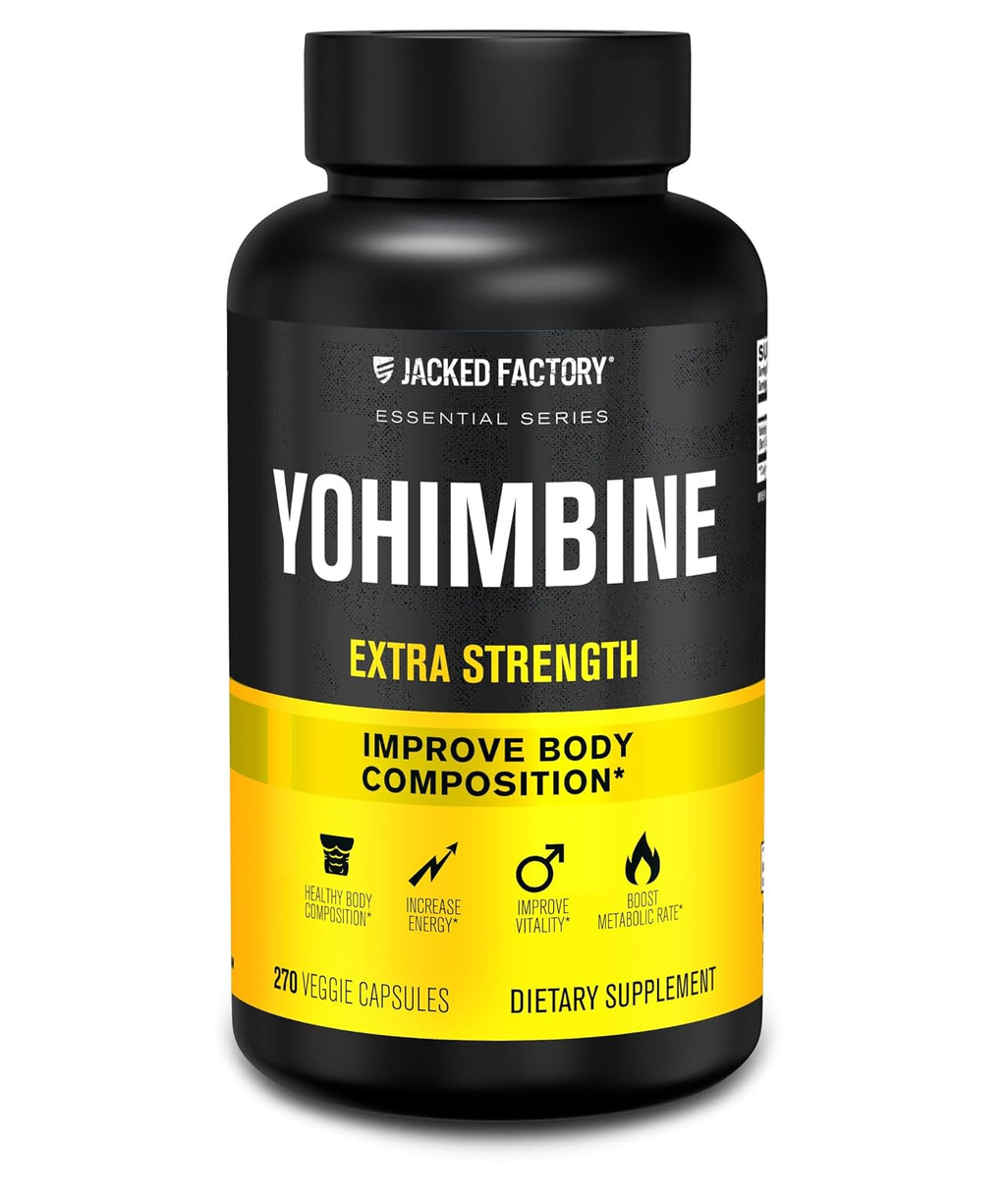 Jacked Factory Yohimbine weight loss support