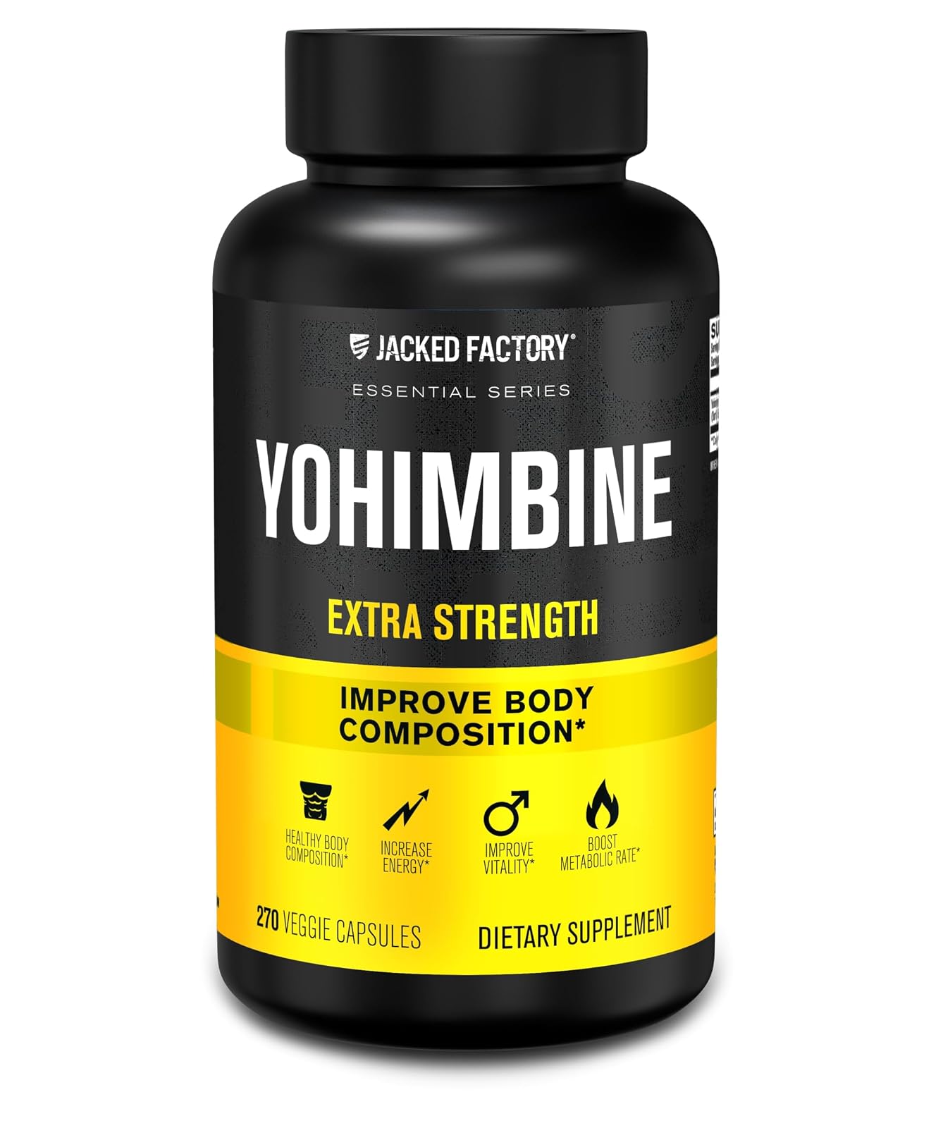 Jacked Factory Yohimbine weight loss support