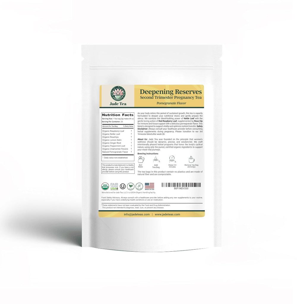 Jade Tea herbal infusion bags
