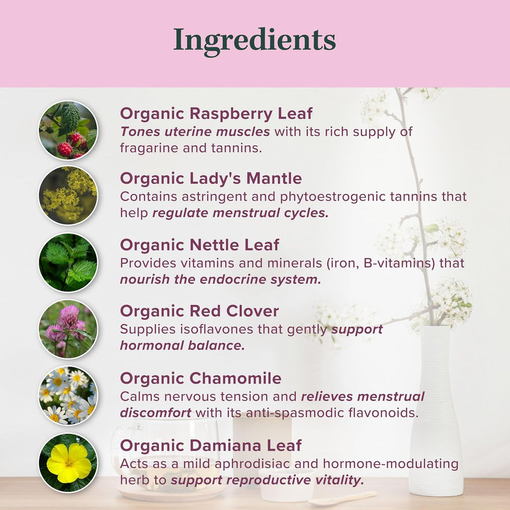 Jade Tea herbal infusion for fertility
