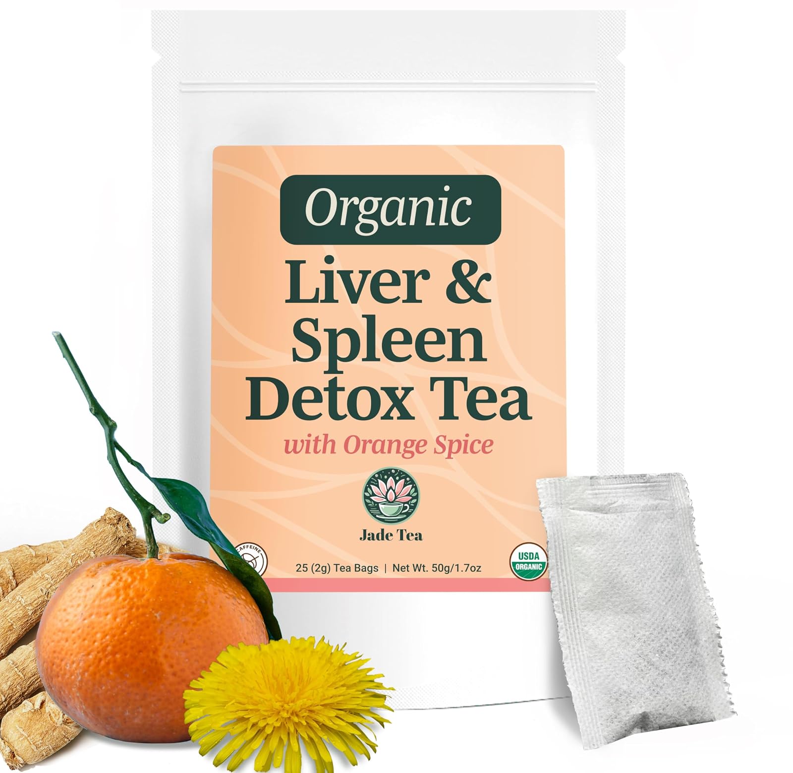 Jade Tea organic liver detox tea