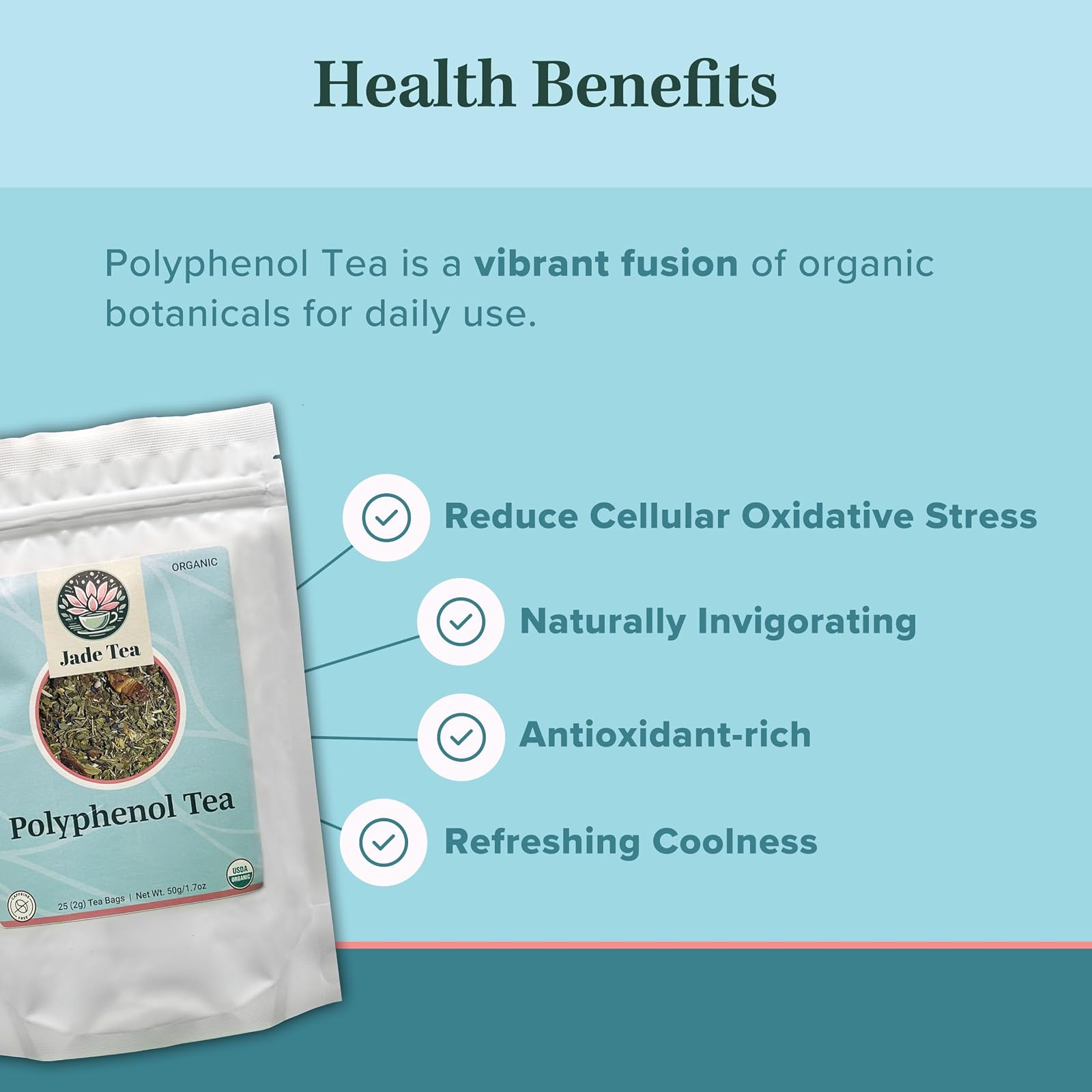 Jade Tea polyphenol health benefits