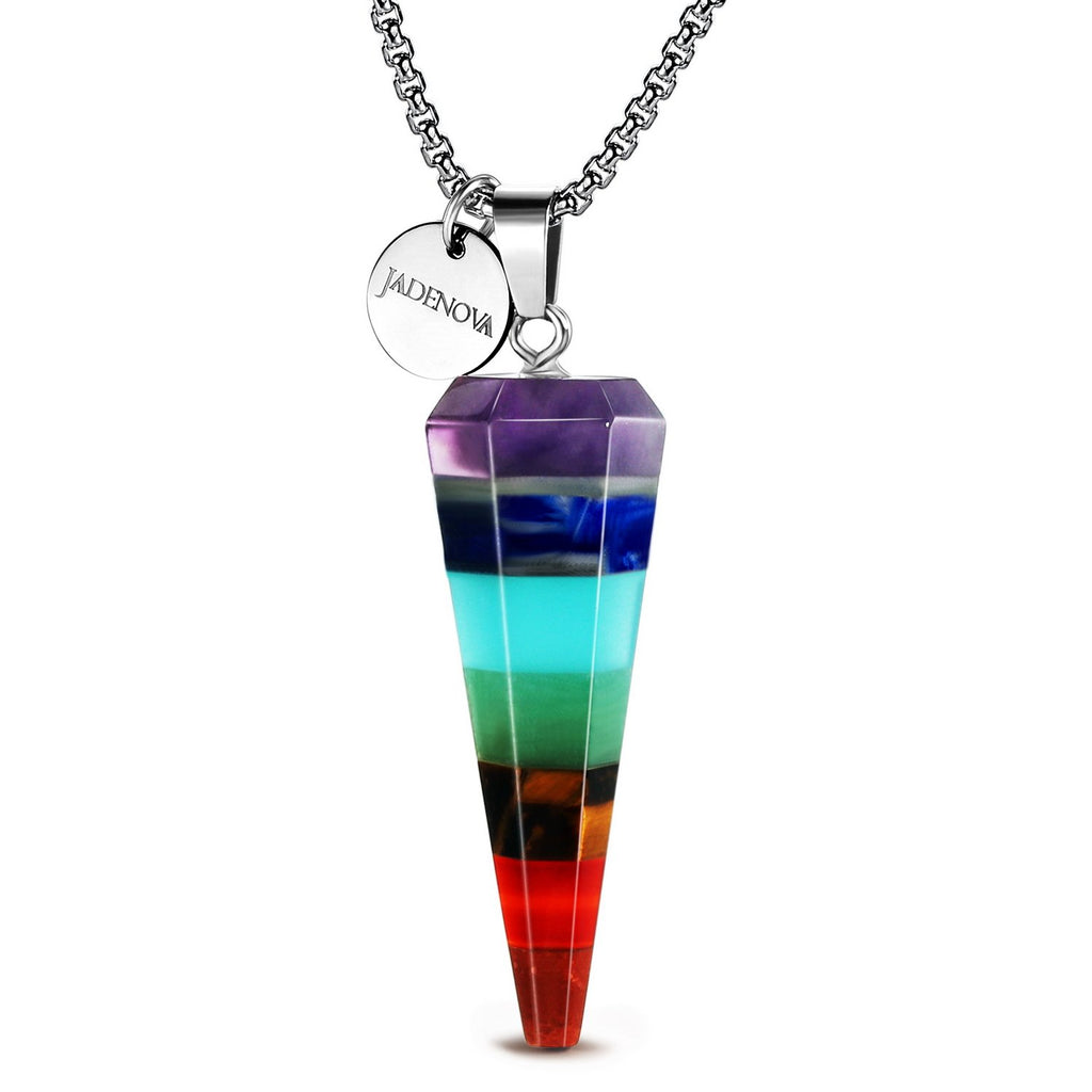 JADENOVA chakra stones necklace
