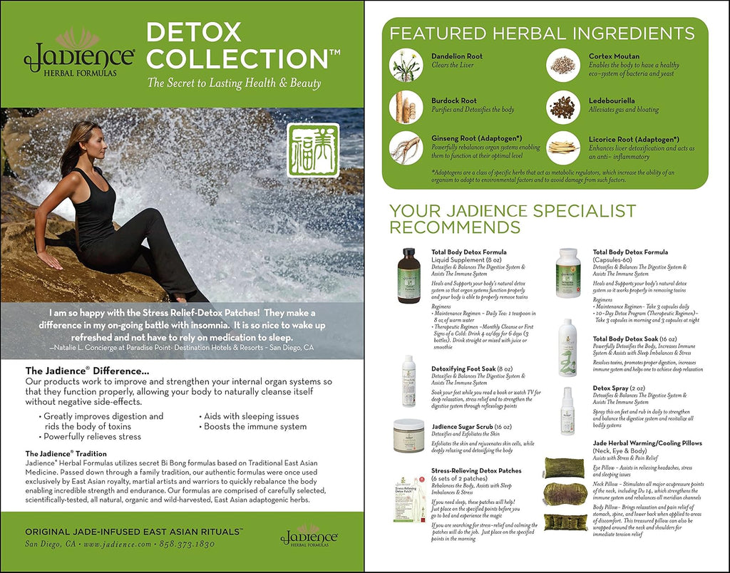 Jadience Slimming Soak for relaxation