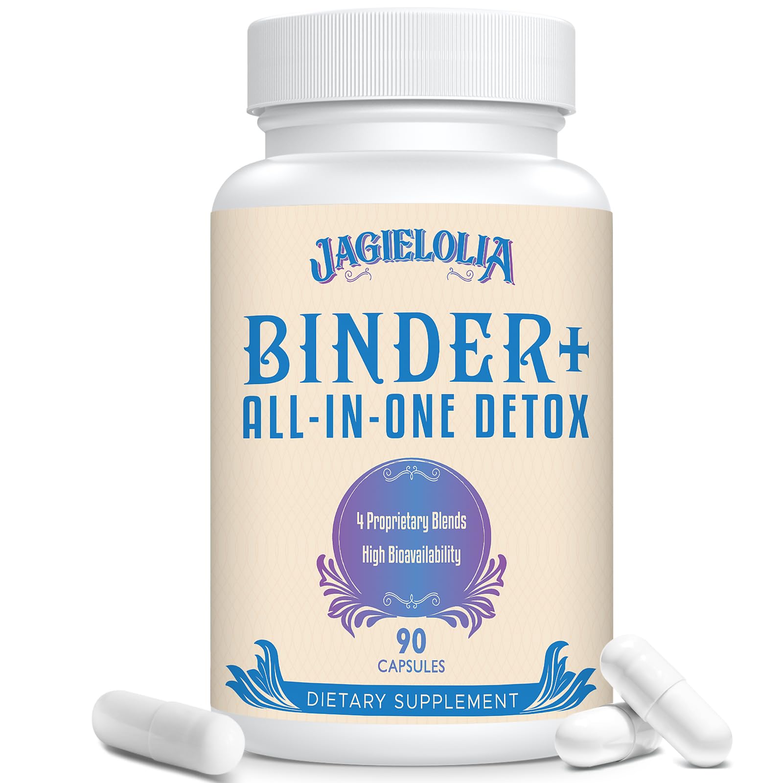 Jagielolia detox binder vegan capsules