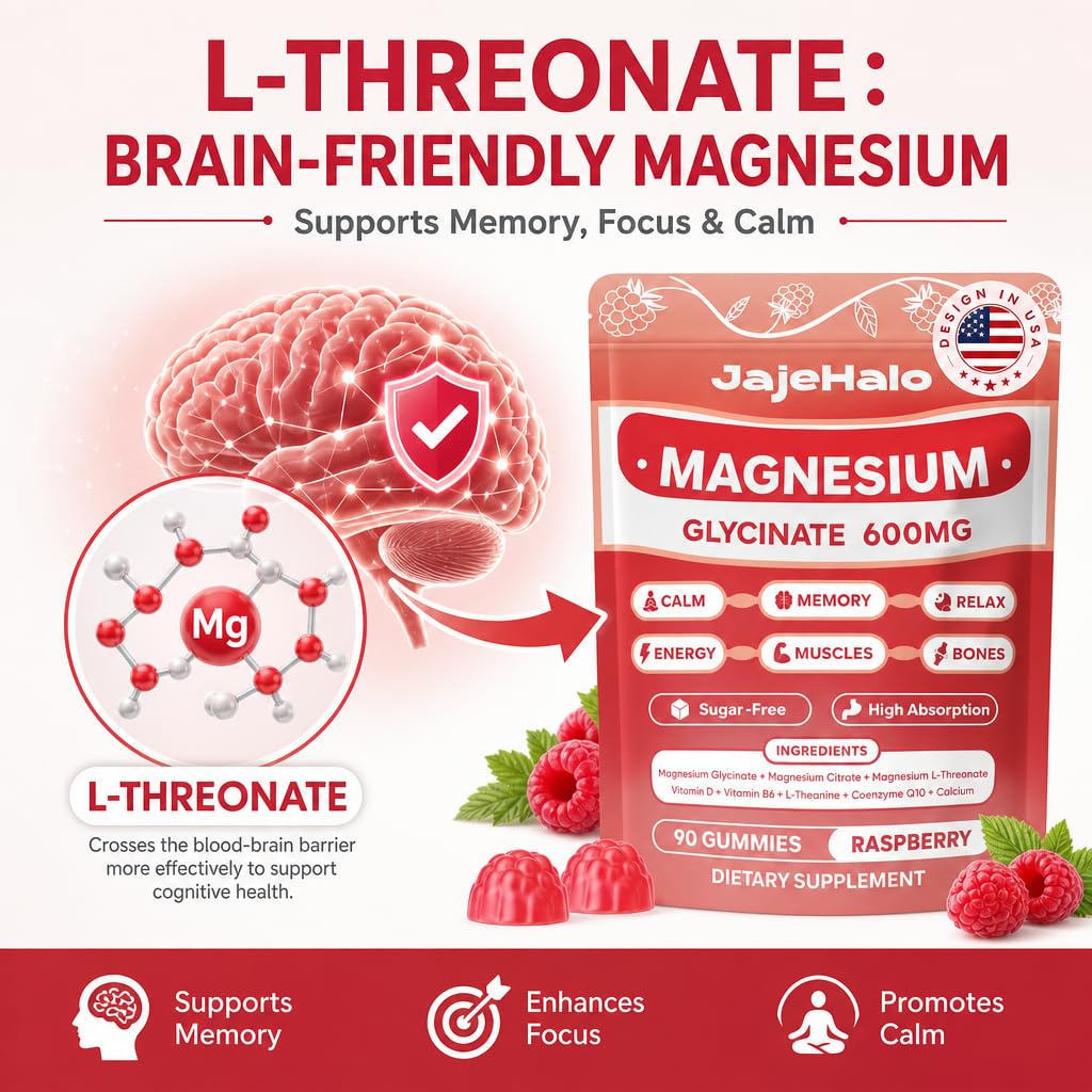 Jajehalo magnesium gummies for muscle support