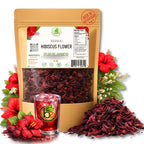 Jamaica dried flowers herbal tea