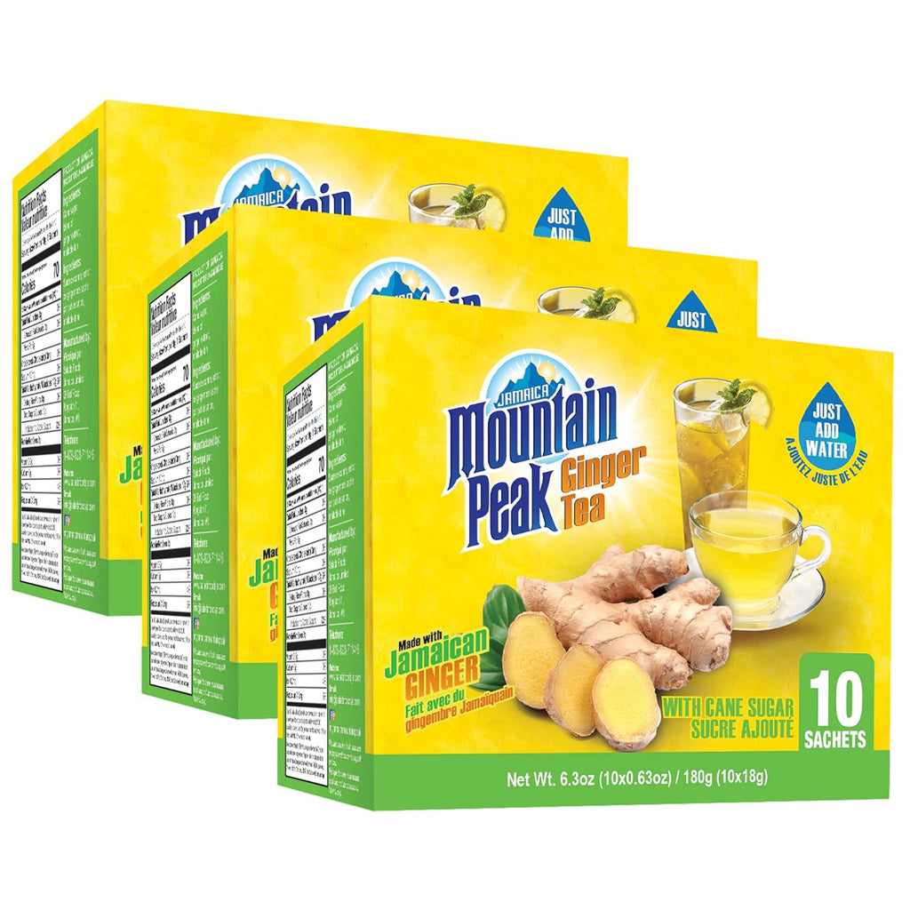 Jamaica Mountain Peak ginger tea pack