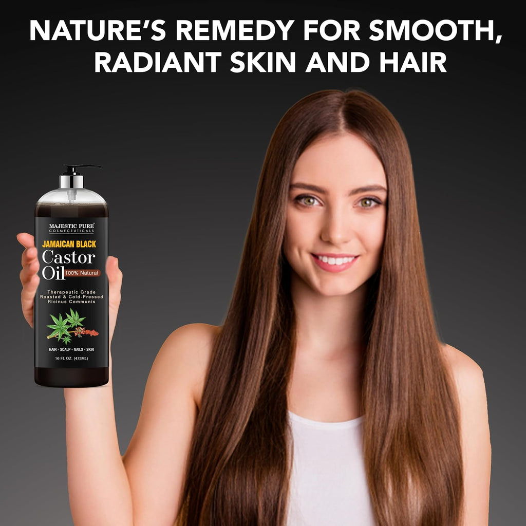 Jamaican black castor oil for dry hair