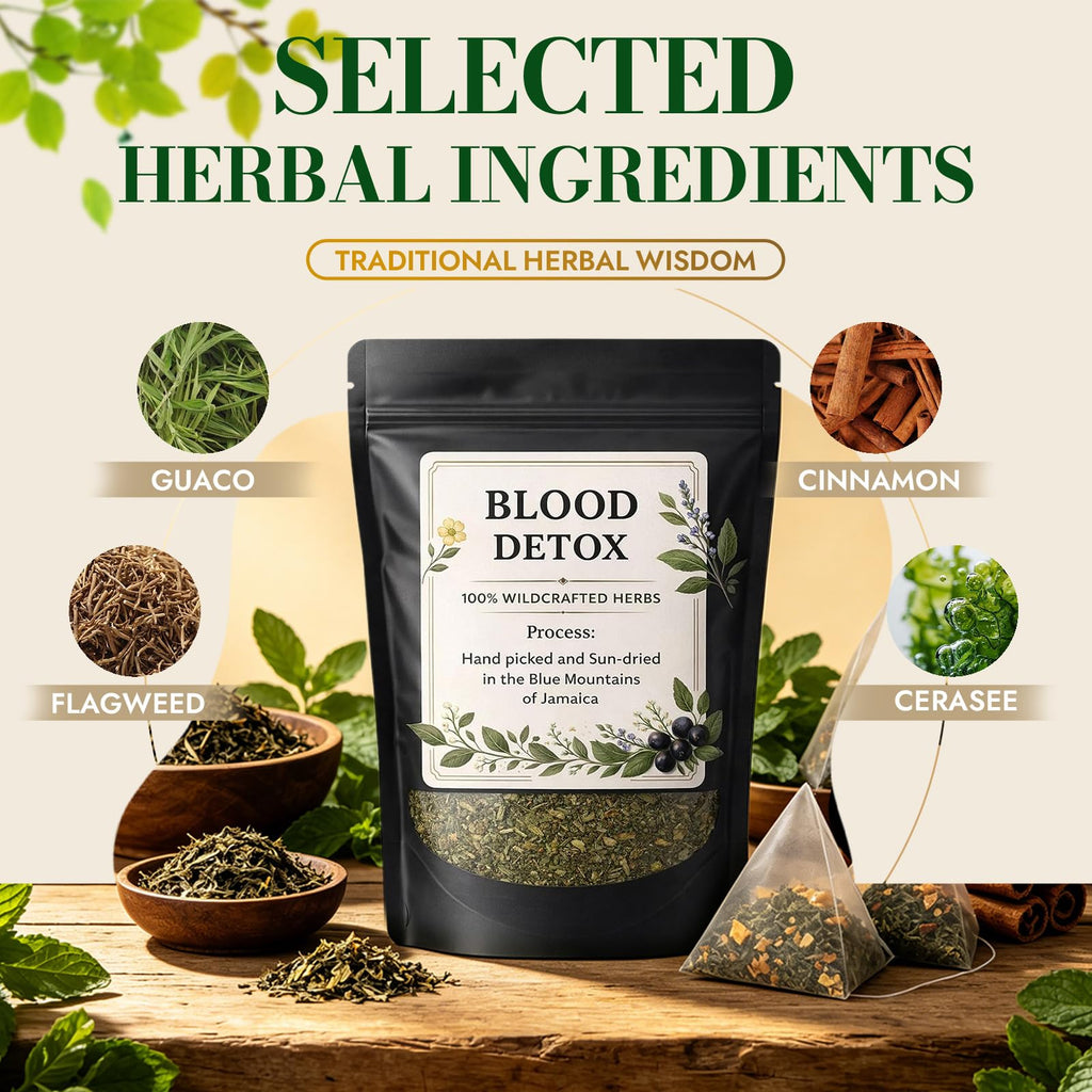 Jamaican herbal tea for cleansing