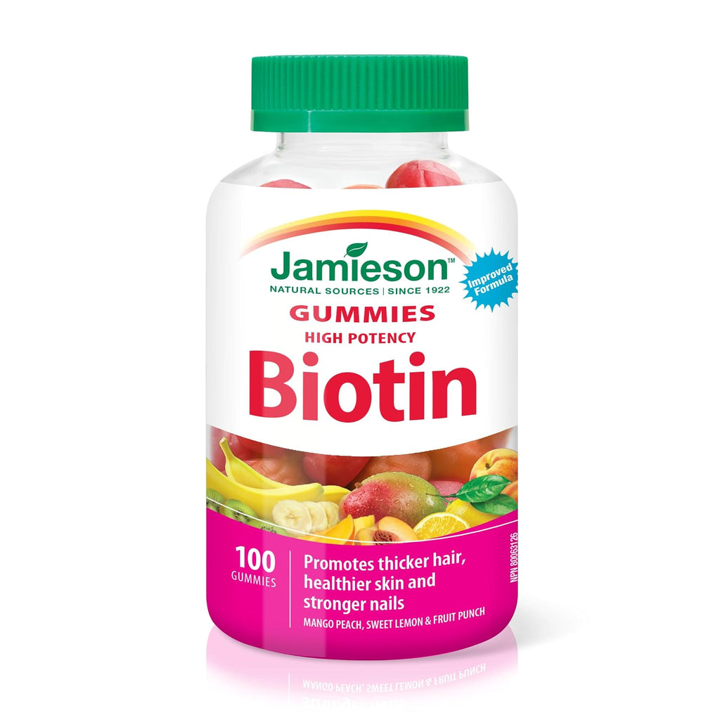 Jamieson Biotin Gummies for healthy hair
