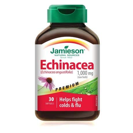 Jamieson echinacea capsules for immune health