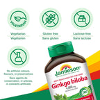Jamieson ginkgo biloba caplets
