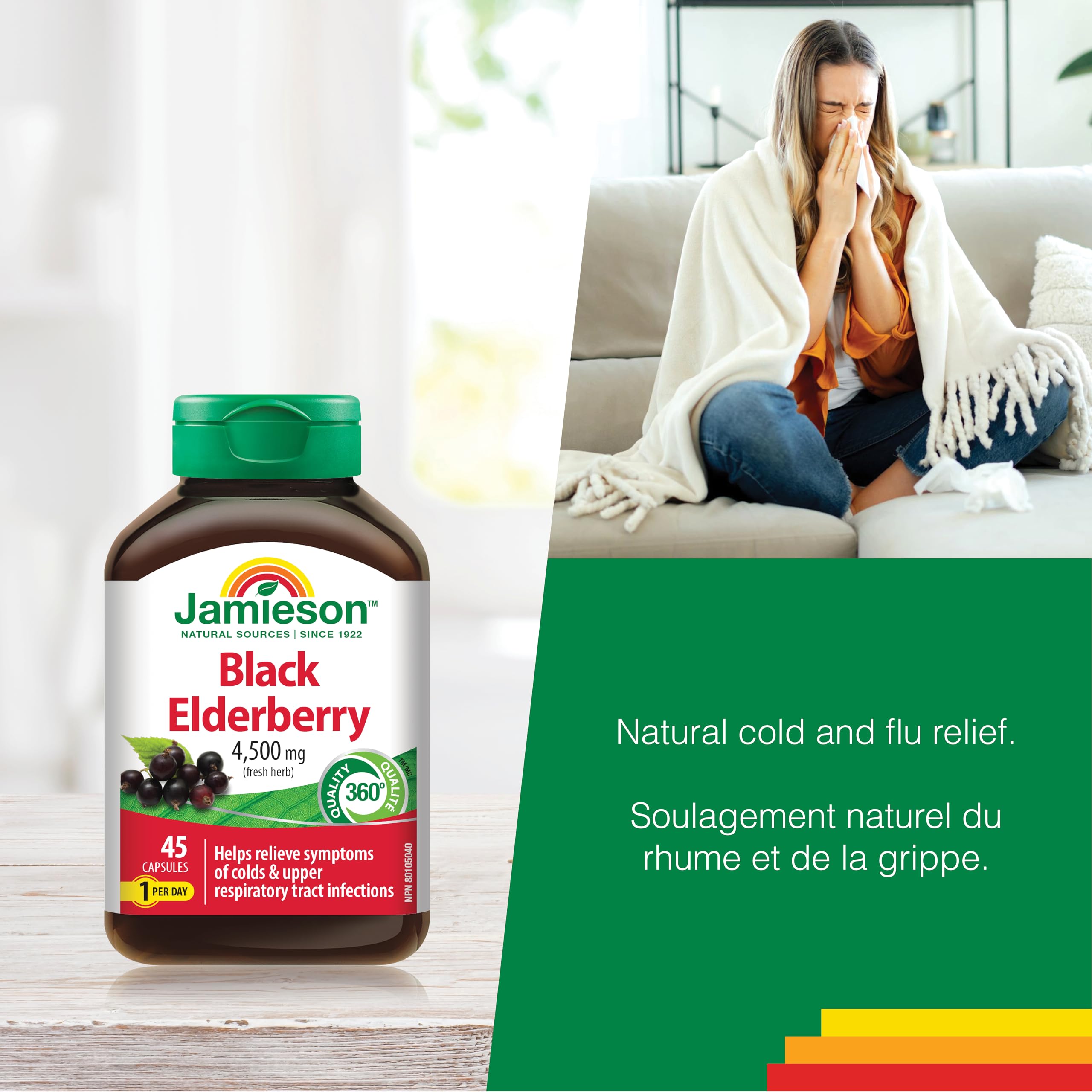 Jamieson herbal supplements for immunity