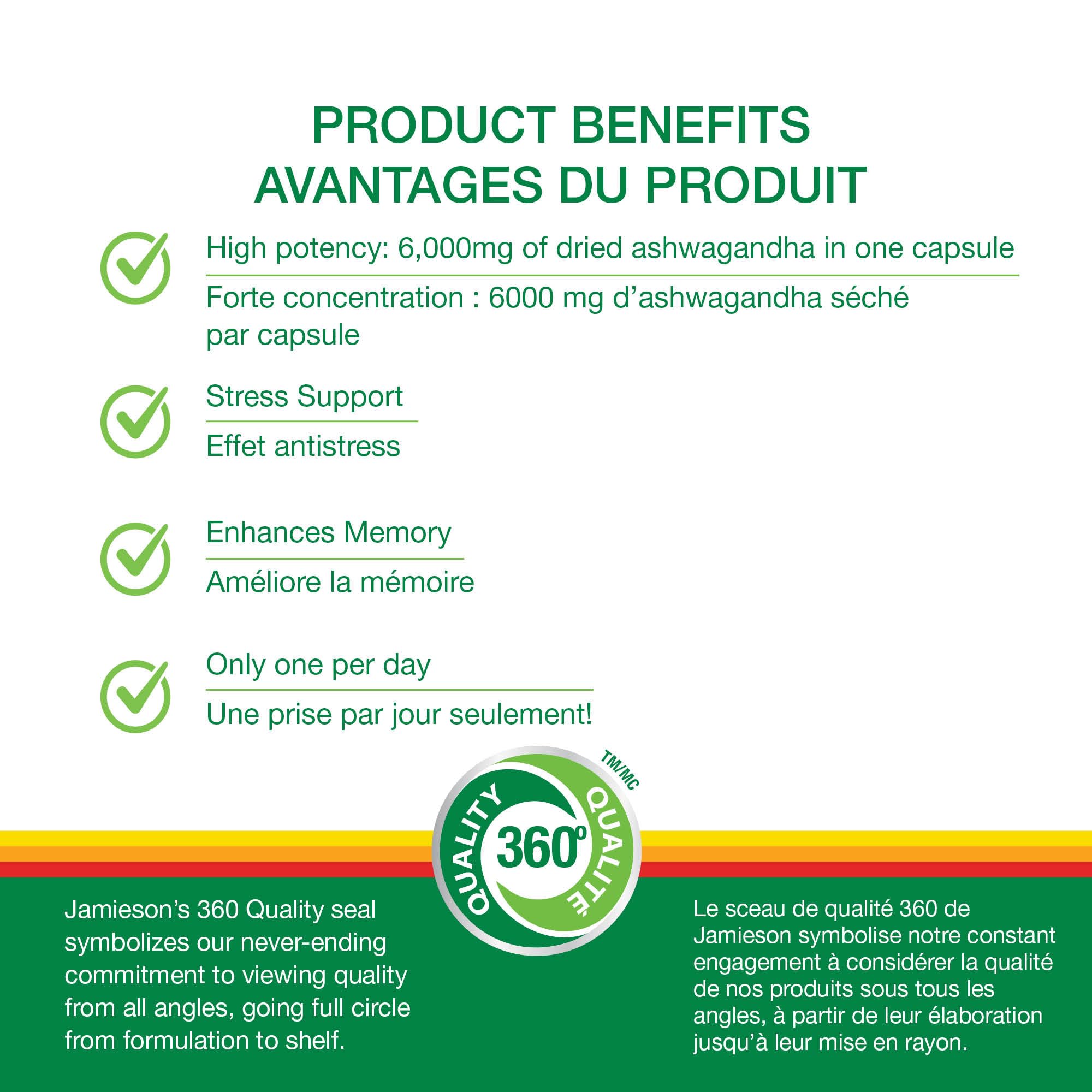 Jamieson herbal supplements for well-being