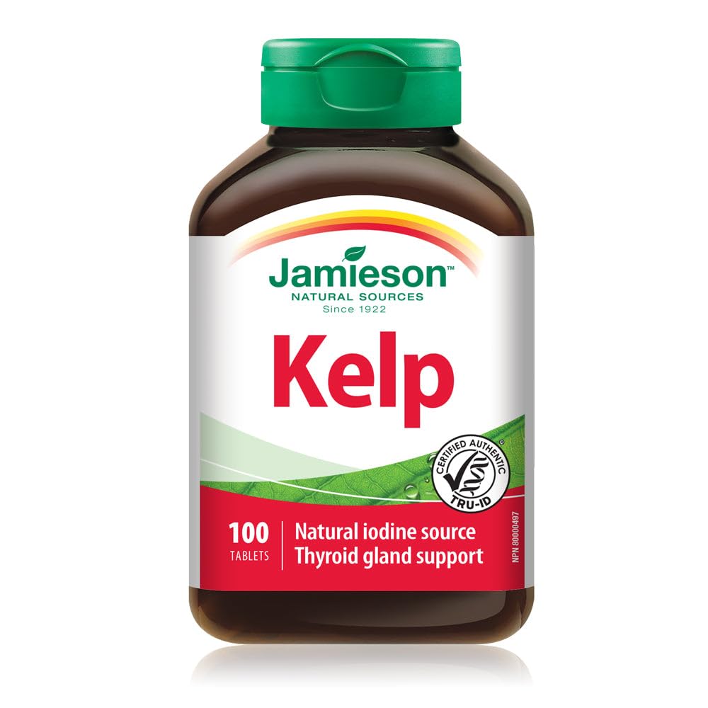 Jamieson Kelp iodine support tablets