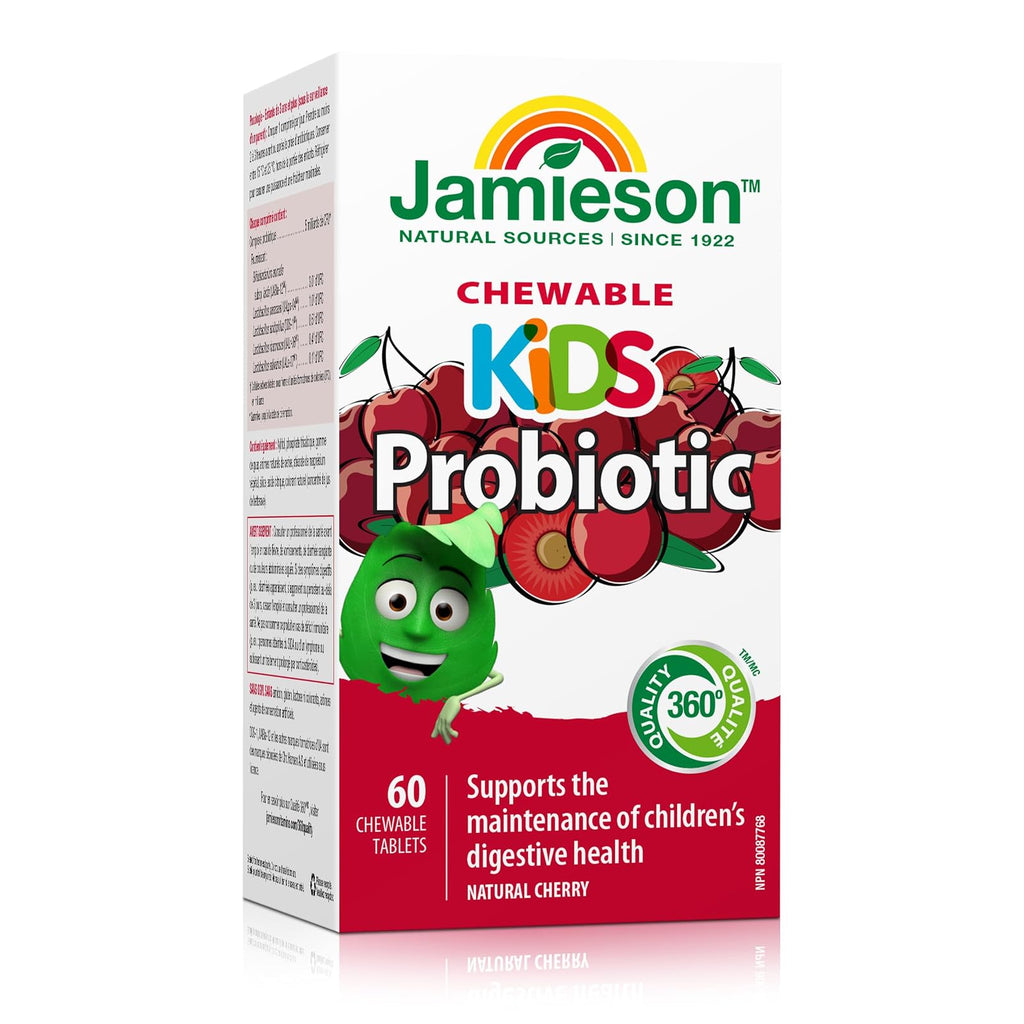 Jamieson kids probiotic chewable tablets